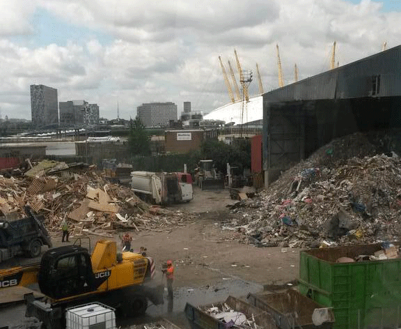 Canning Town recycling blaze under control - letsrecycle.com