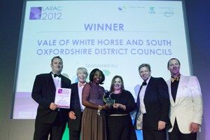 Oxfordshire councils triumph at LARAC awards - letsrecycle.com