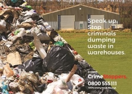 Crimestoppers urge public to report illegal waste dumping