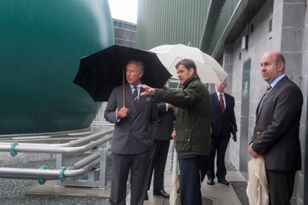 Prince of Wales visits Gwynedd AD plant - letsrecycle.com