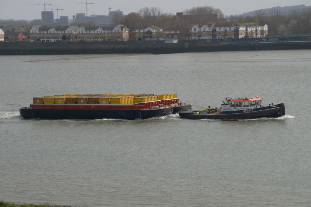 Cory takes delivery of five waste barges - letsrecycle.com