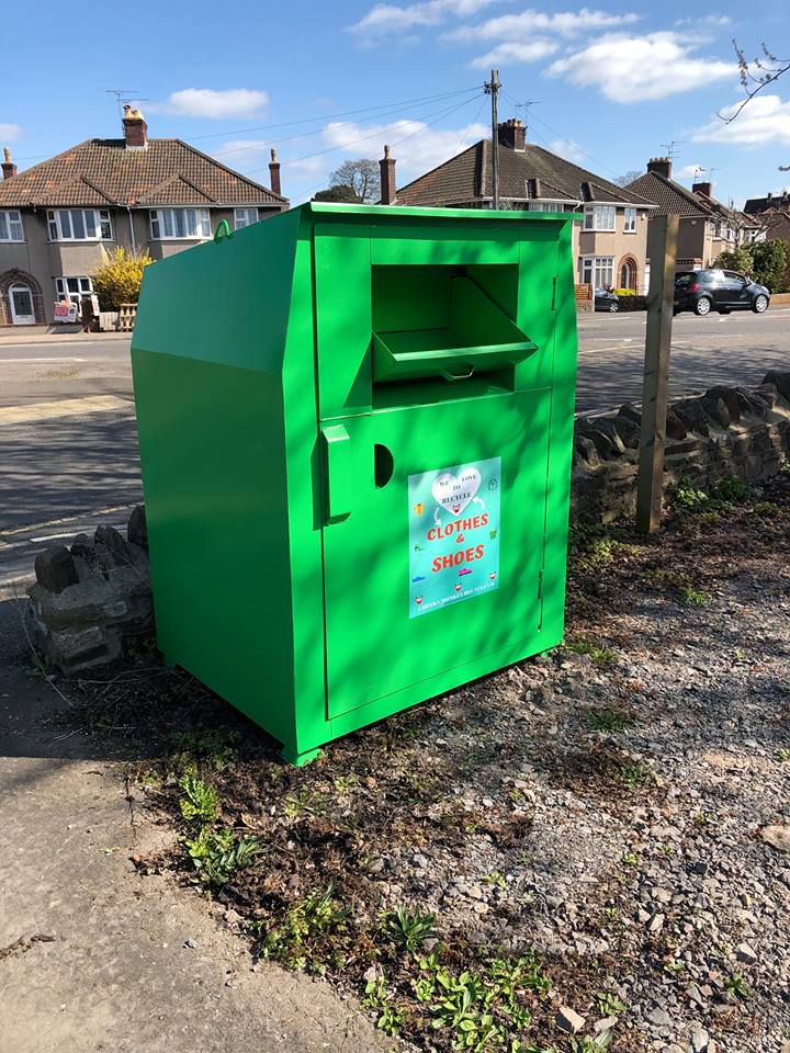 Bristol shops find 'fake' textiles recycling bank - letsrecycle.com