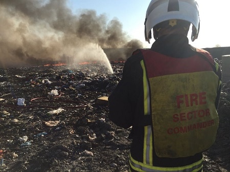 Investigations continue following Hills landfill fire