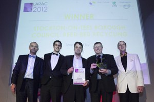 Oxfordshire councils triumph at LARAC awards - letsrecycle.com