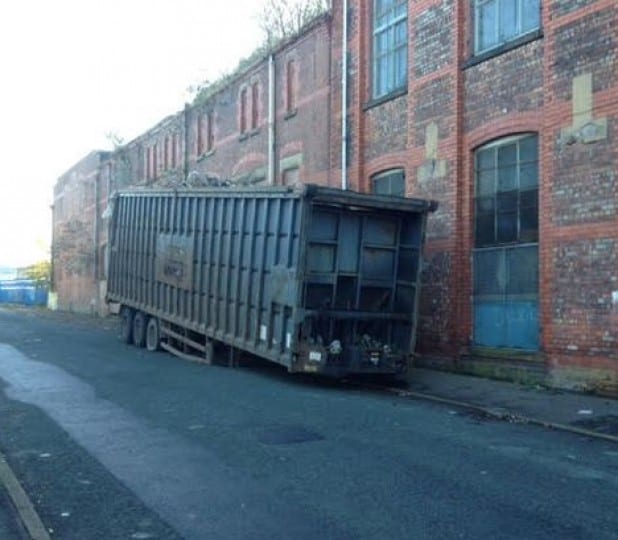 Agency investigates abandoned trailers filled with waste