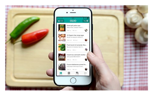 Bucks partners with Olio on food waste prevention