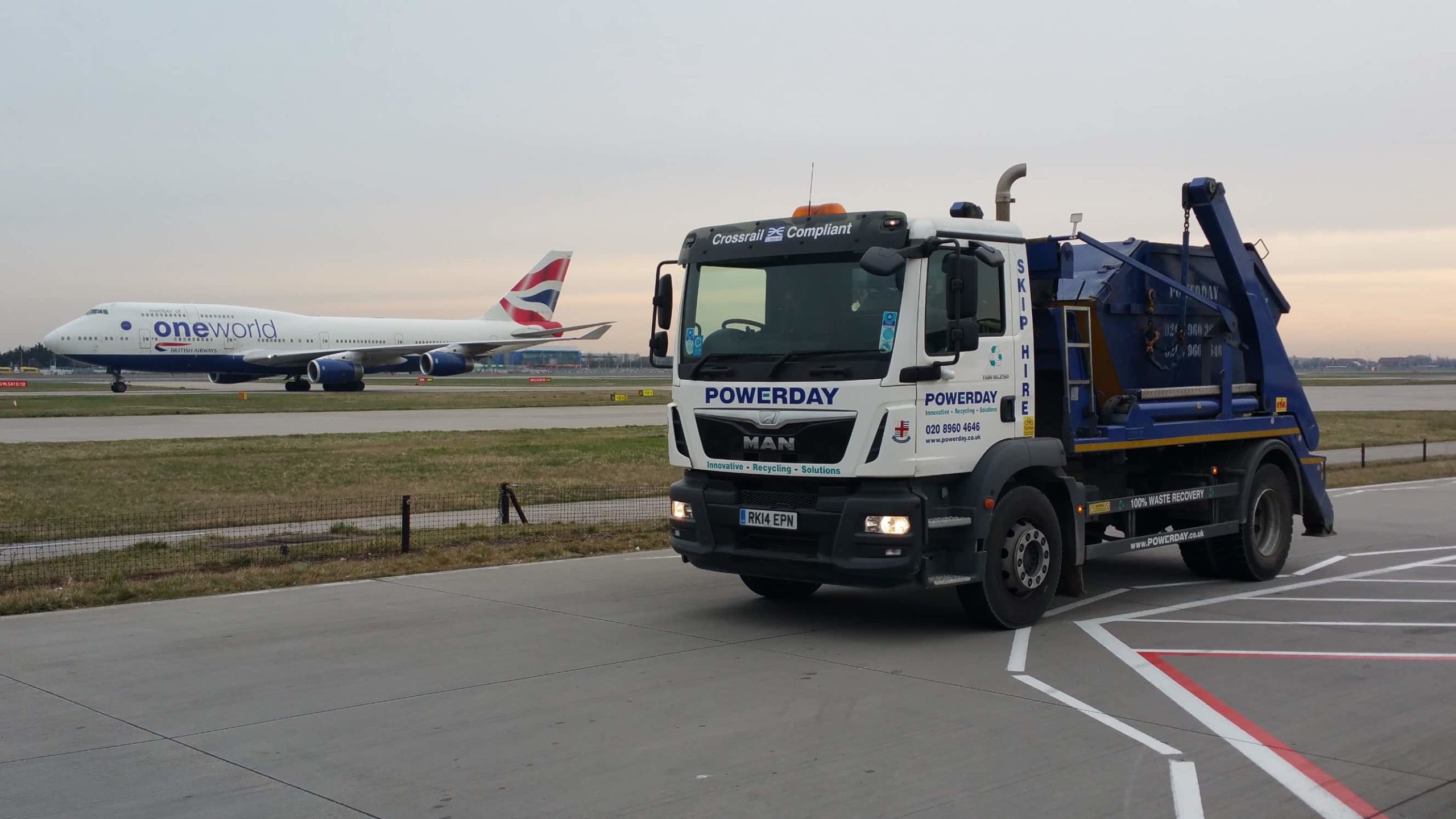 Powerday renews Heathrow waste contract