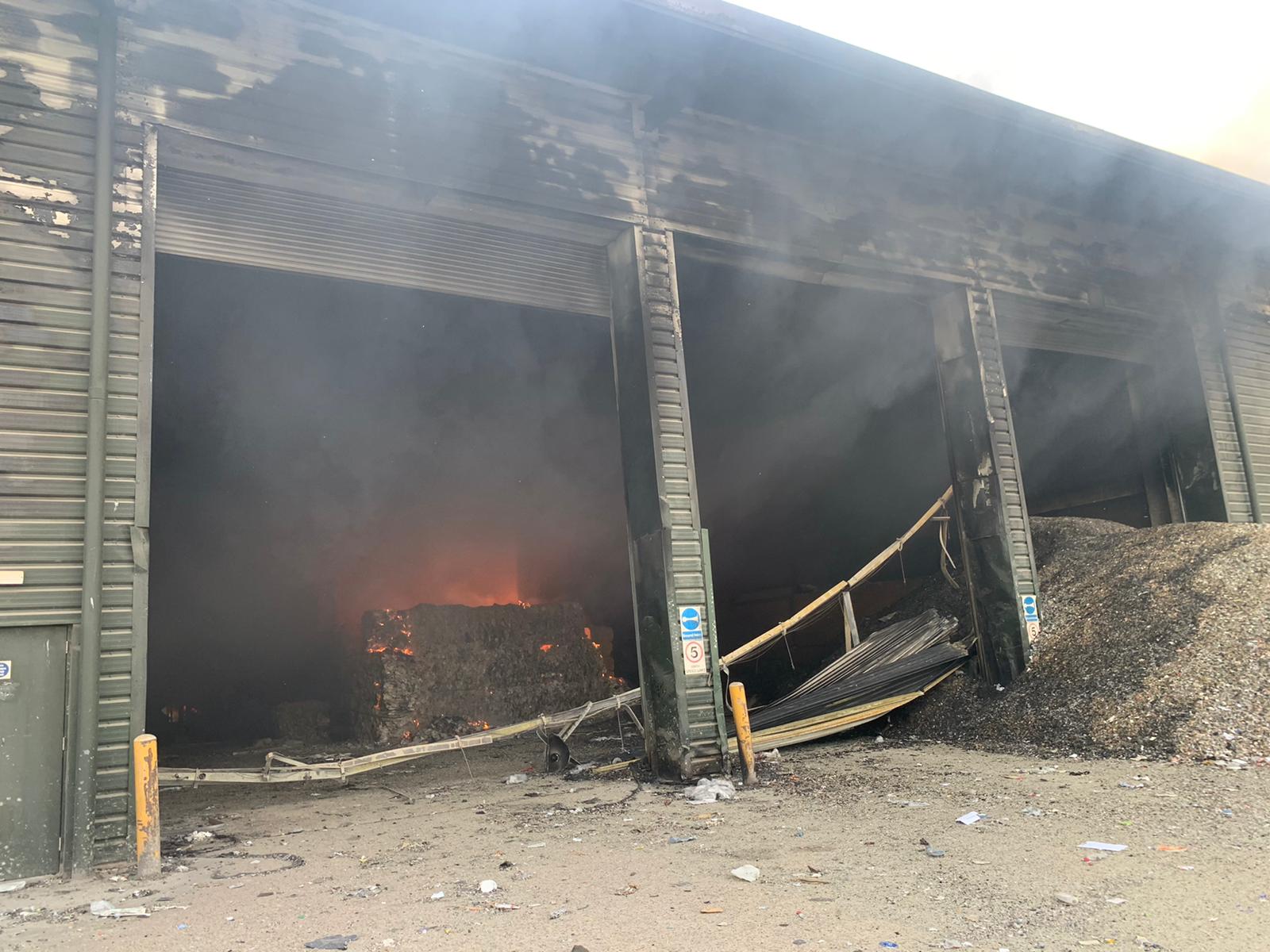 Fire at Pure Recycling’s MRF fought in ‘extreme heat’ - letsrecycle.com