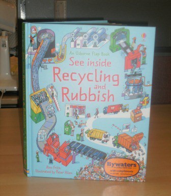 Usborne recycling book launched at Bywaters MRF - letsrecycle.com