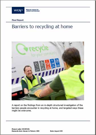 Research unveils recycling barriers - letsrecycle.com