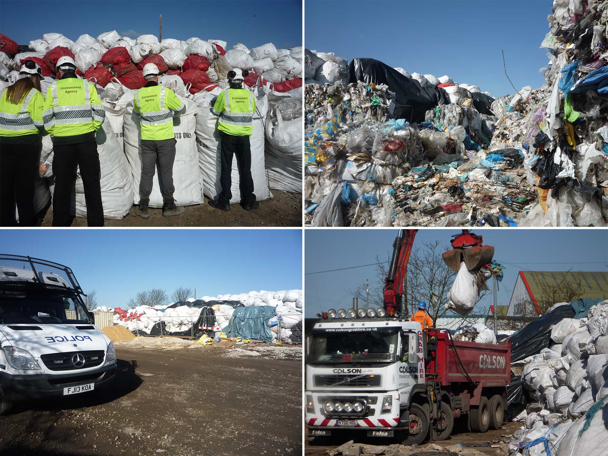 Agency waste raids lead to trafficking arrests