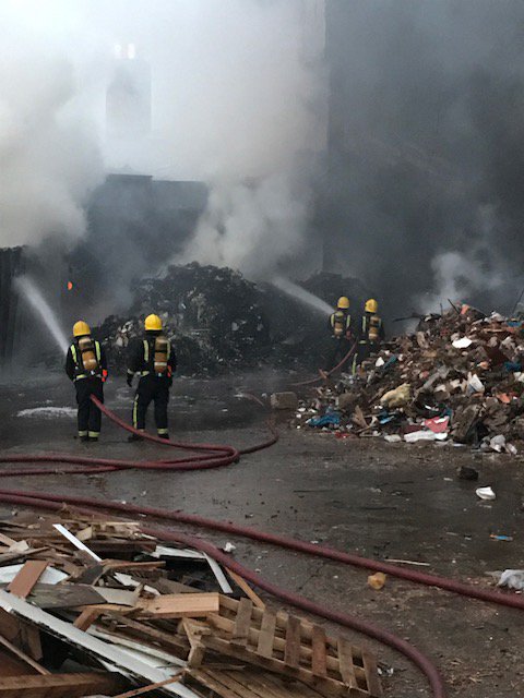 Fires at waste sites tackled nationwide