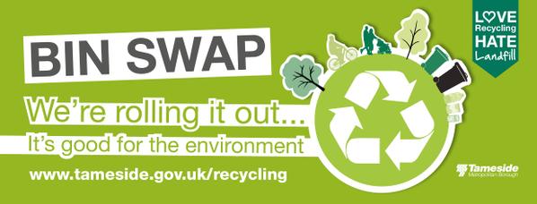 Tameside favours 'bin swap' over three-weekly collections - letsrecycle.com