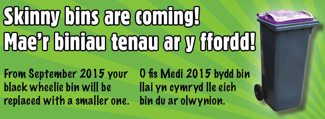 Torfaen to bring in ‘skinny bins’ from September