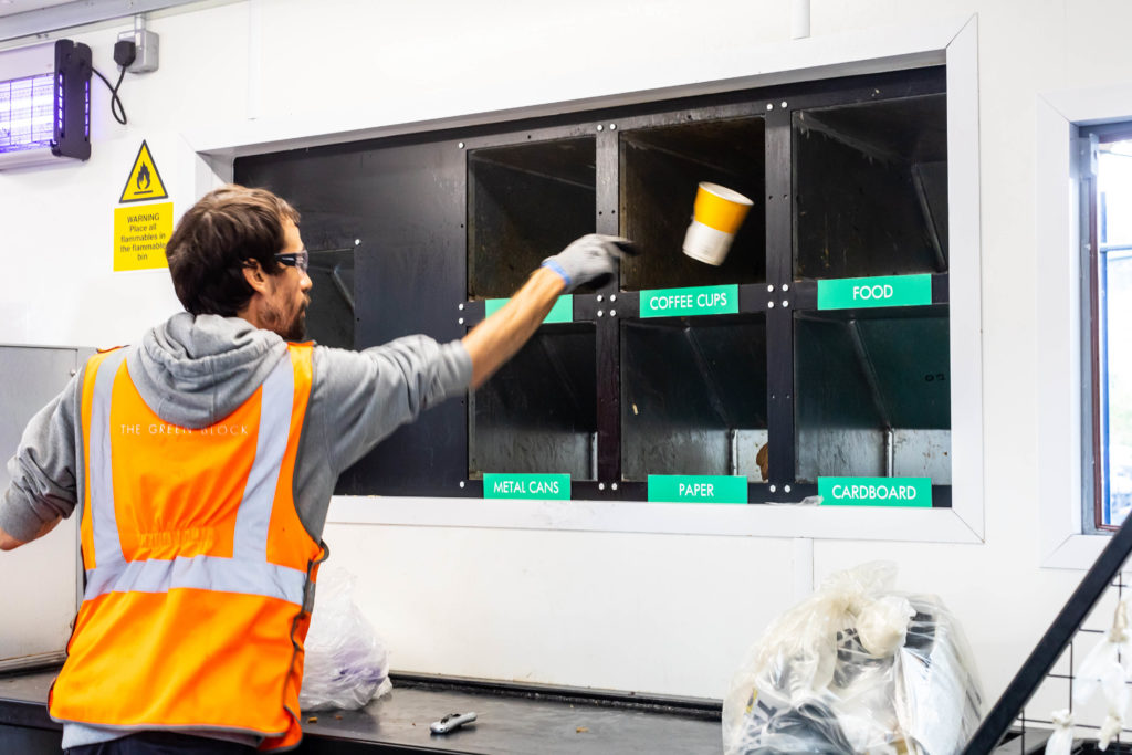 ‘Mobile segregation unit’ boosts recycling at Brighton station ...