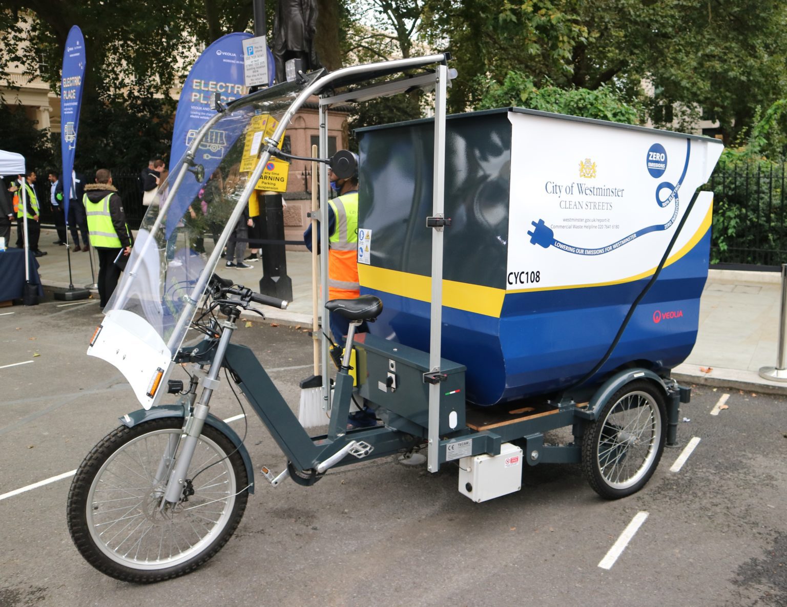 Westminster and Veolia unveil ‘UK’s largest’ electric fleet ...