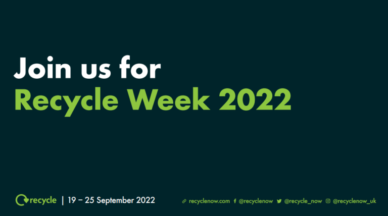 Recycle Now launches theme for Recycle Week 2022 - letsrecycle.com