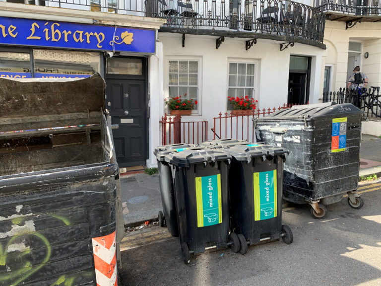 Brighton in-house team misses bin collections target - letsrecycle.com