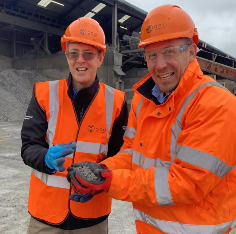 Agency chief visits O.C.O’s Avonmouth facility - letsrecycle.com
