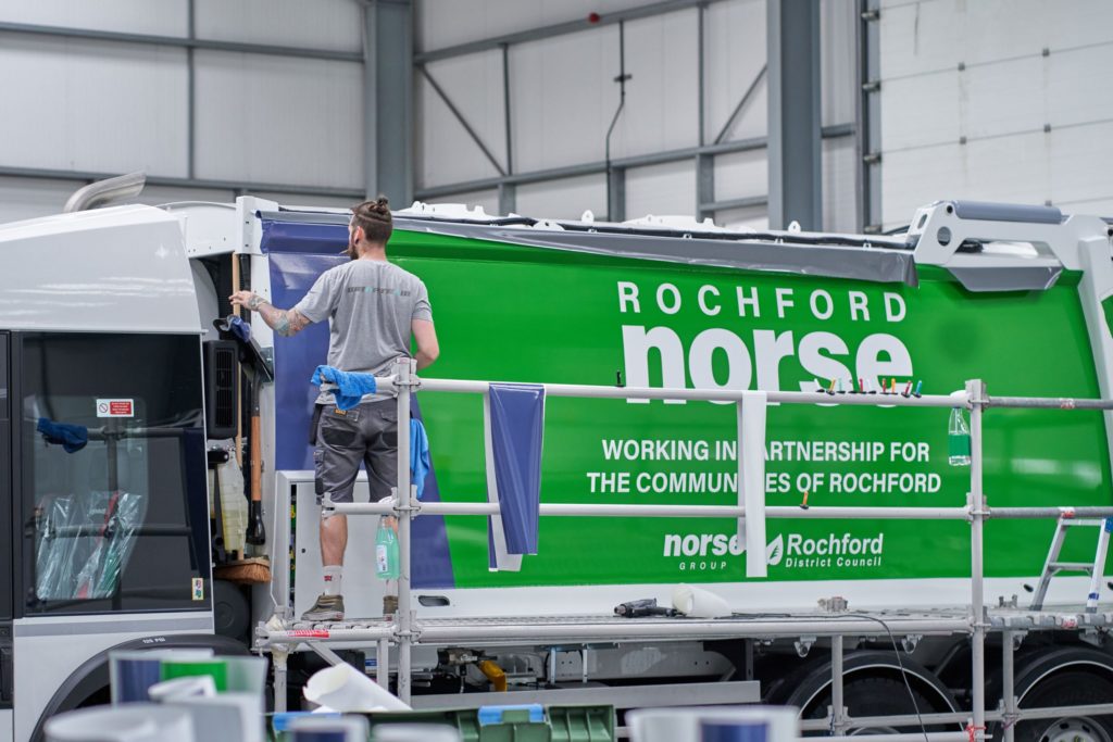 Rochford and Norse mark partnership by unveiling fleet - letsrecycle.com