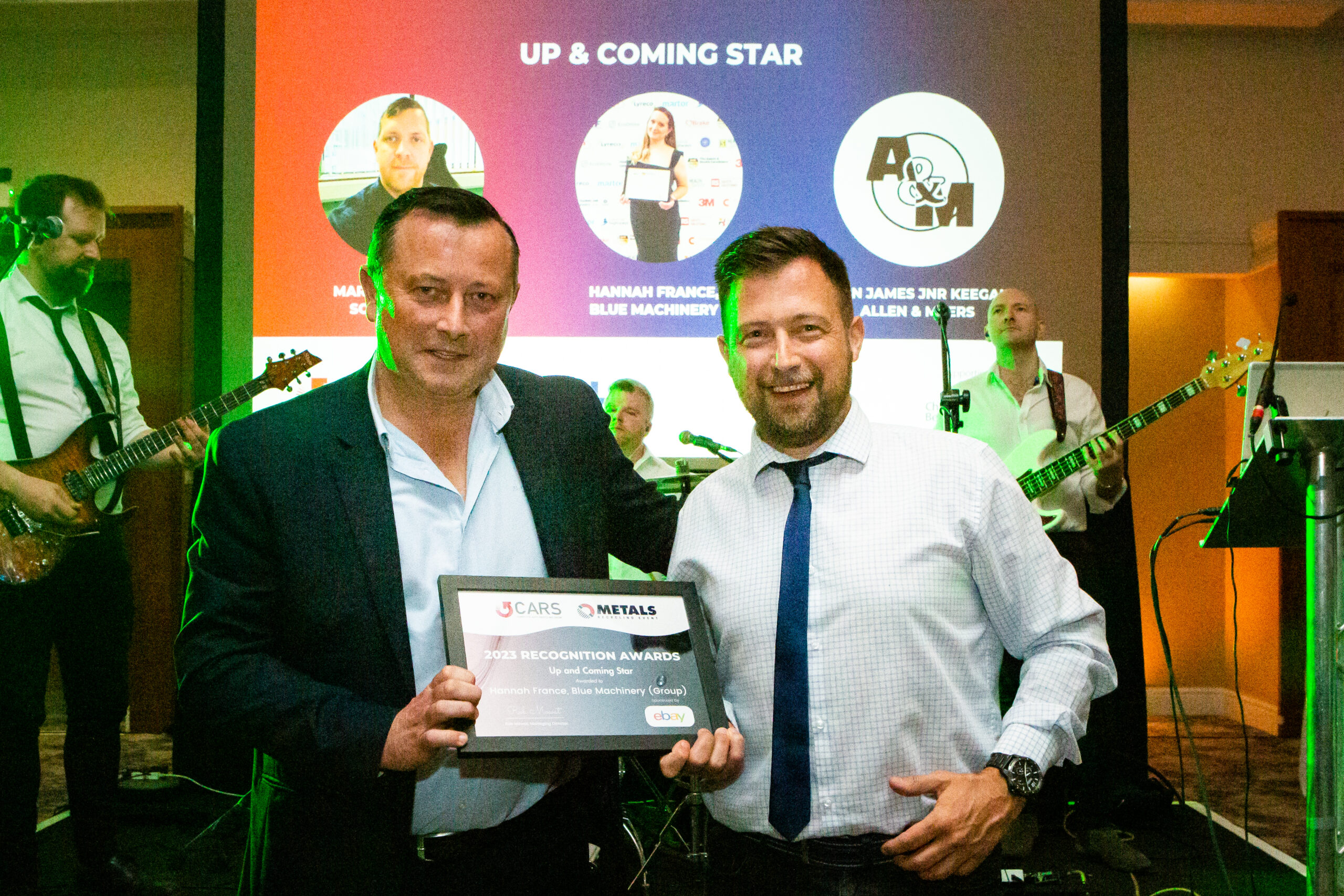 Winners of Recognition Awards announced CARS & MRE - letsrecycle.com